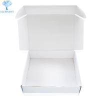 China Recyclable Embossing Shoe Mailer Boxes 4C Printing Corrugated Cardboard Mailers for sale