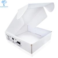 China Recyclable Embossing Shoe Mailer Boxes 4C Printing Corrugated Cardboard Mailers for sale