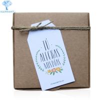 China Hot Stamping Flat Pack Shipping Boxes 25cm×28cm×11cm Folding Corrugated Boxes for sale