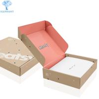 China Ear Lock Blue Colored Corrugated Mailing Boxes 3 Ply 5 Ply for sale