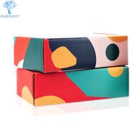China Custom Recycled Foldable Price Best Full Color Printing Corrugated Shoe Packaging Mailer Boxes for sale