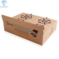 China Custom BisposaBle Multi Handmade Color Printing Logo Hot Selling Corrugated Biscuit Gift Mailer Boxes for sale