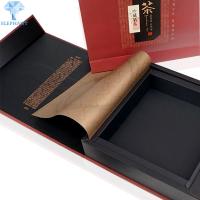 China Custom Printing Luxury Red ExquisitE Craft Gift Cardboard Carton Tea Packaging Corrugated Mailer Boxes for sale