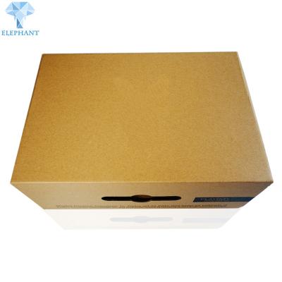 China Corrugated Custom Packing For Carton Brown Printing Logo With Cardboard Mailer Boxes for sale