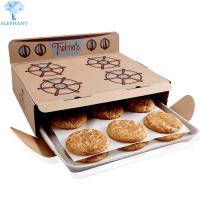 China Custom BisposaBle Multi Handmade Color Printing Logo Hot Selling Corrugated Biscuit Gift Mailer Boxes for sale