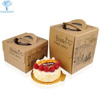 China Custom Food CupCake Packaging Lunch Cardboard Craft Kraft PaPer Corrugated Mailer Boxes for sale