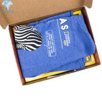 China Embossed Debossed Clothing Shipping Packaging 3mm 4mm Thickness for sale