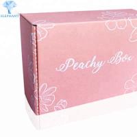China 38cm×24cm×15cm Corrugated Mailer Boxes Glossy Lamination Cosmetic Packaging for sale