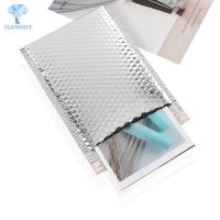 China Printed Metallic Foil Rose Gold Poly Mailers 3-5mm thickness for sale