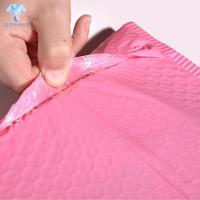 China 6*9inch Pink Bubble Wrap Envelopes Biodegradable Courier Bags for sale