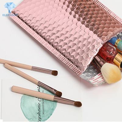 China Printed Metallic Foil Rose Gold Poly Mailers 3-5mm thickness for sale