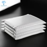 China Disposable 4C Printing White Poly Bubble Mailers 6x10'' Eco Friendly for sale