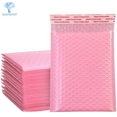 China Matte Aluminum Foil Plastic Bubble Envelopes 6x10'' Bubble Mailers Bulk for sale