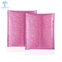 China Pink Custom Printed Poly Bubble Mailers 10x13 CMYK Printing for sale
