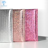 China Printed Metallic Foil Rose Gold Poly Mailers 3-5mm thickness for sale