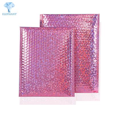 China Waterproof PO PE Pearlescent Poly Bubble Mailers For Clothes Packaging for sale