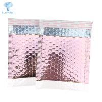 China Personalized Pearlescent Film Poly Bubble Mailers Offset Printing for sale