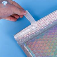China Self Adhesive Colored Bubble Wrap Poly Mailers Offset Printing for sale