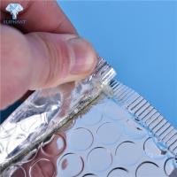 China Shining Biodegradable Cosmetic Metallic Shipping Bags 6x10'' for sale