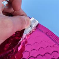 China 200 Micron Holographic Poly Bubble Mailers Glossy Lamination for sale