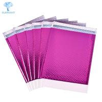 China 200 Micron Holographic Poly Bubble Mailers Glossy Lamination for sale