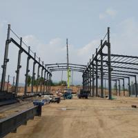 China Finishing Painting Steel Structure Workshop with 1-48M Span Yes to Processing for sale