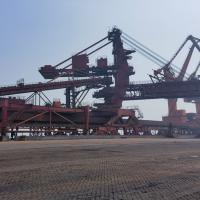 China Steel Port Cranes With 1.5 RPM Slewing Speed And Air Remote Operation for sale