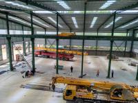 China Wireless Single Girder Overhead Crane 380 V For Remote Controlled Operation Support for sale