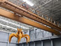 China Industrial Steel Grab Overhead Crane With 1-500T Capacity Brand New Grabbing Crane for sale