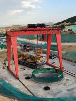 China 1-500 T Brand New Gantry Crane On Rails / Rmg Crane Anti Corrosion Paint for sale