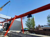 China A5-A8 Customizable Steel Rail Gantry Crane For Industrial Applications for sale