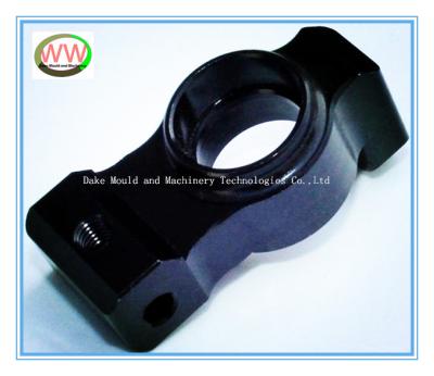 China CNC Machining Machinery Components Black Anodized Precision Custom Parts for sale