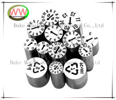 China Precision S136 420 Stainless Steel Mould Date Stamp 60 HRC High Quality for sale