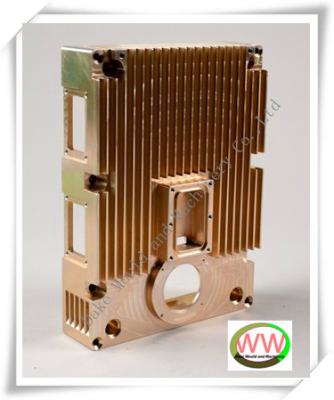 China CNC Machined Aluminum Parts for Auto Center Color Oxidation Custom Sizes for sale