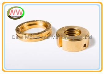 China CNC Turned Aluminum 6061 T6 Parts with Gold Anodization Precision Machining for sale