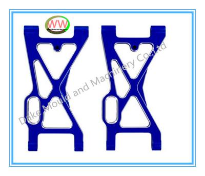 China CNC Machined Aluminum 6061 T6 Parts Blue Anodized for Machining Centers for sale
