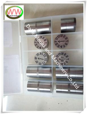 China Precision SUS420 Mould Date Stamp Diameter 20mm High Quality Industrial Mold Component for sale