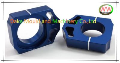 China Aluminum 7075 6082 Rear Brake Adjuster CNC Machined Black Blue Anodized for sale