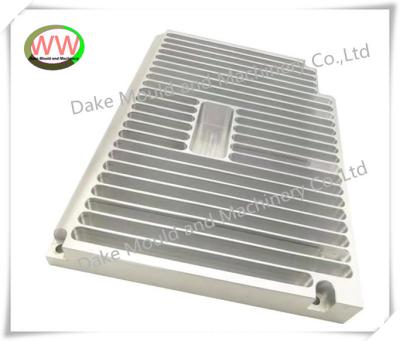 China CNC Machined Aluminum 6061 T6 Cavity Structure Silver Anodized 30x60x90mm for sale