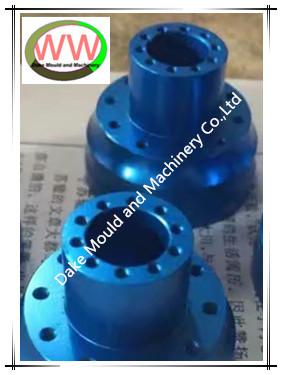 China Precision CNC Lathe and Milling for Aluminum 7075 with Blue Red Anodizing High Quality Surface for sale