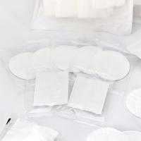 China 130g/M2-200g/M2 Disposable Makeup Remover Pads Cotton Rounds For Face for sale