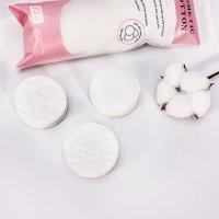 China Customized Makeup Remover Pads Cotton Nonwoven Disposable Makeup Remover Pads for sale