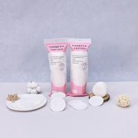 China 100% Biodegradable Cotton Rounds Nonwoven Makeup Remover Cotton for sale