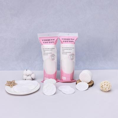 China 100% Biodegradable Cotton Rounds Nonwoven Makeup Remover Cotton for sale