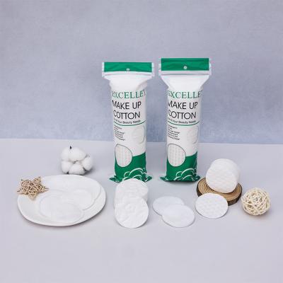China Nonwoven Organic Cotton Makeup Pads 50pcs-200pcs Cotton Makeup Pads Cotton Pads Manufacturer for sale