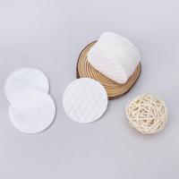 China 100Pcs Bamboo Makeup Remover Pads 5.8cm Disposable Cotton Rounds for sale