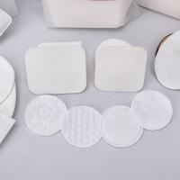 China 100Pcs Bamboo Makeup Remover Pads 5.8cm Disposable Cotton Rounds for sale
