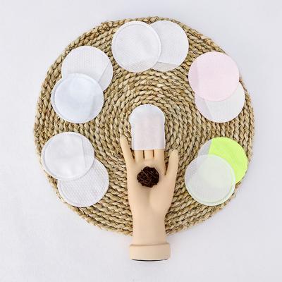 China 60gsm To 120gsm Bamboo Cotton Pads Travel Size Cotton Rounds With Finger Pocket for sale