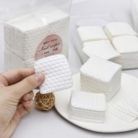 China 500Pcs/Bag Lint Free Nail Pads OEM Square Cotton Pads For Nails Polish Remover for sale