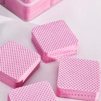 China 60gsm-70gsm Lint Free Nail Pads 500 Pcs/Bag 1000pcs/Bag Nail Polish Remover Pads for sale